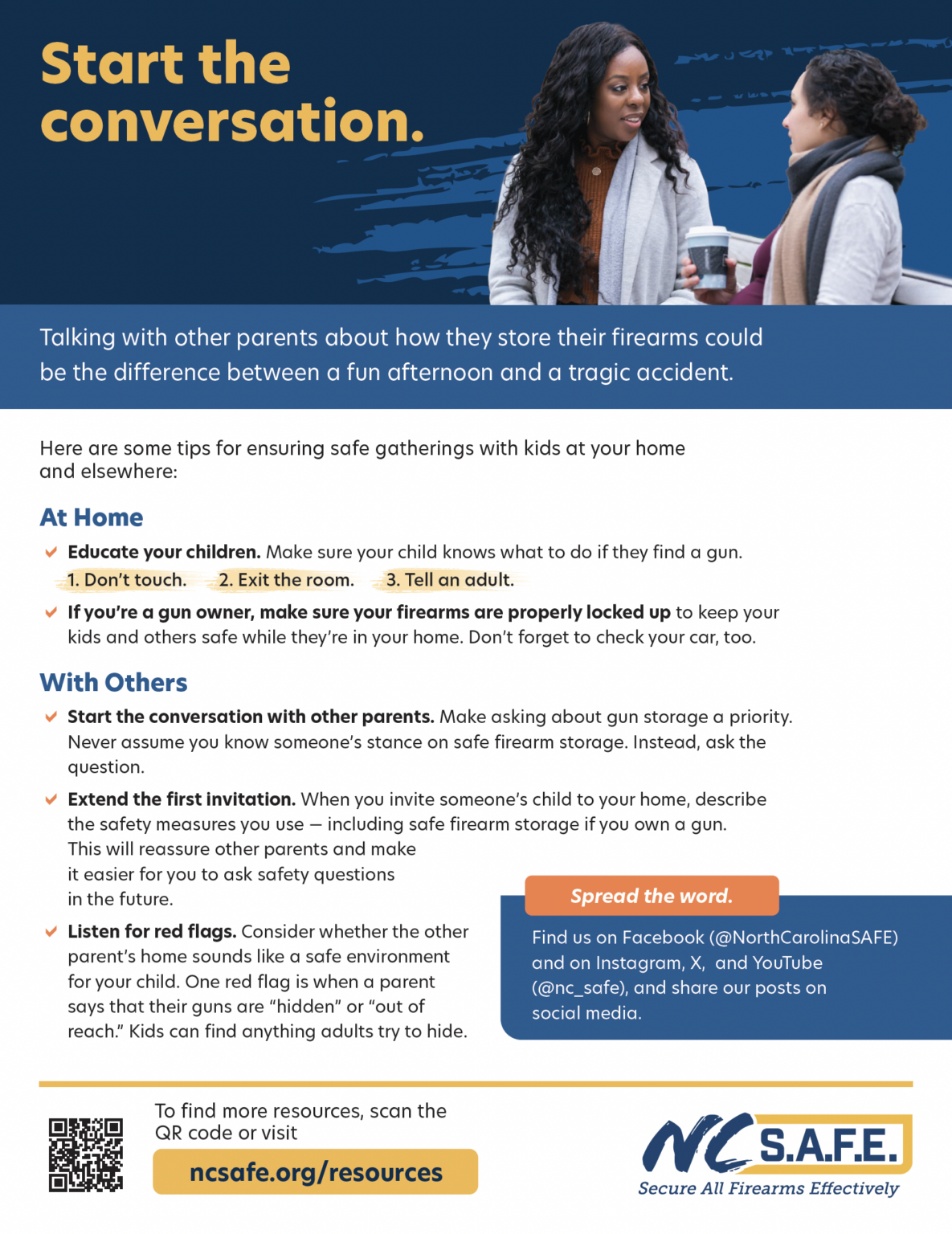 Resources – NC S.A.F.E.